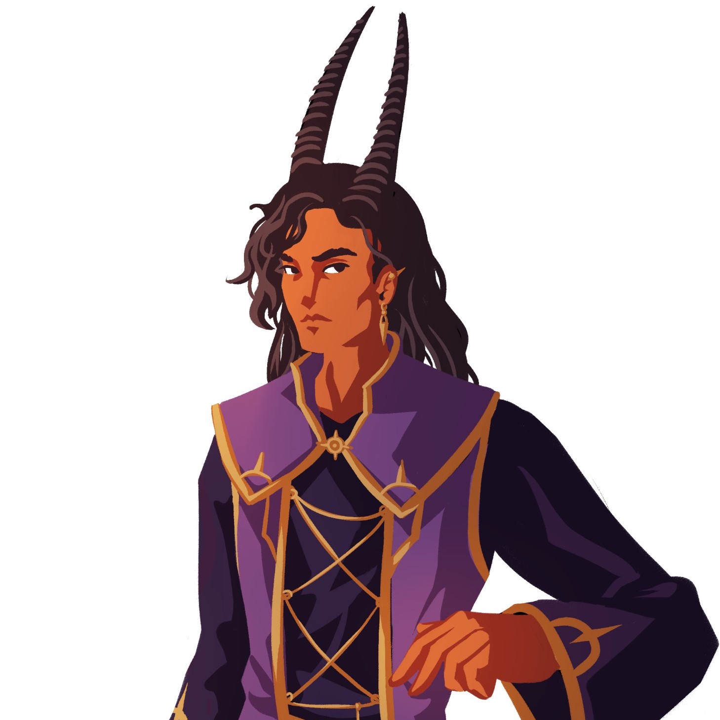 Archangelion on Twitter: "Our second character is Keir, played by @UndeadVaal. He is a Tiefling ...