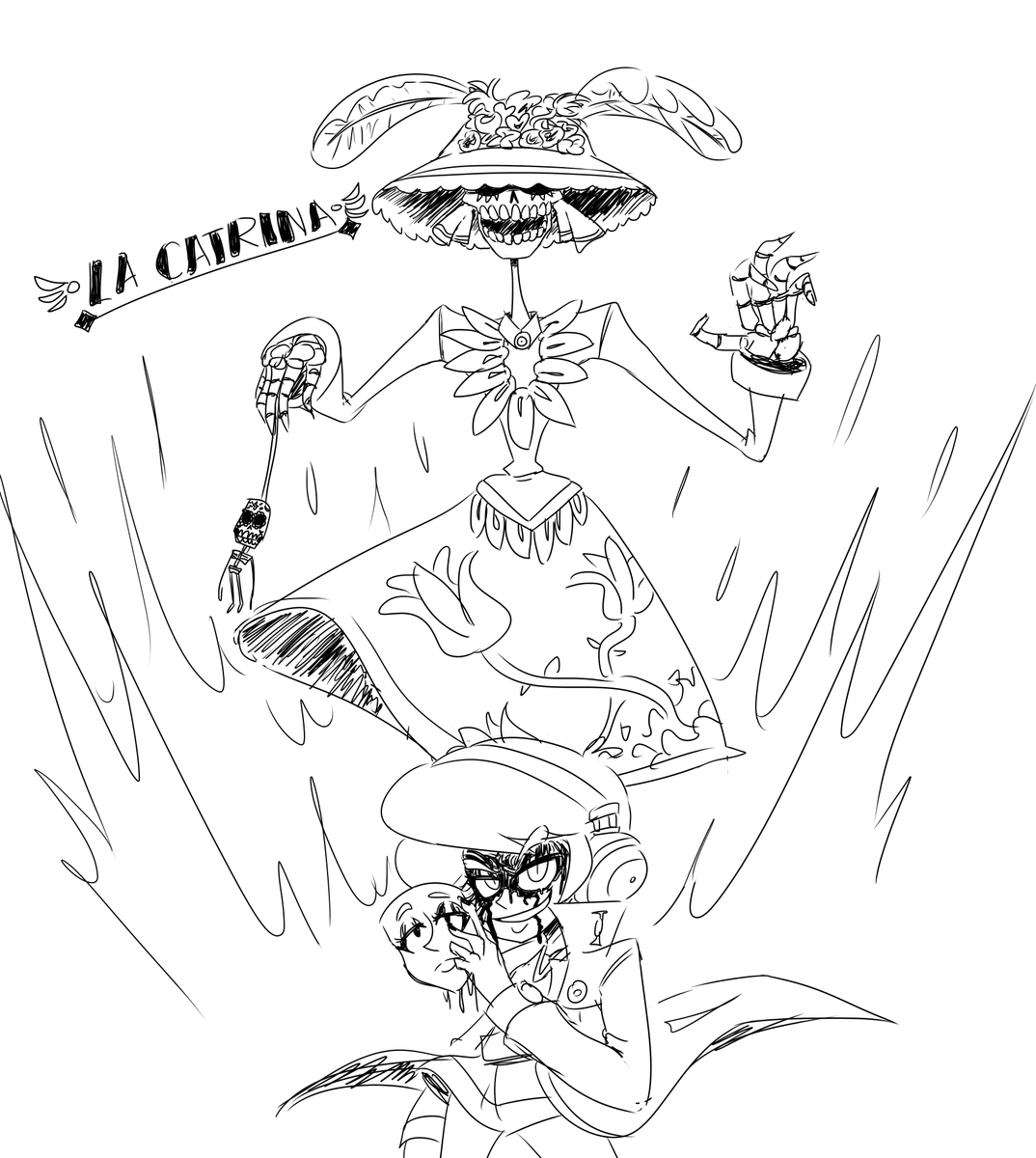 「la catrina 」MENGOSの漫画