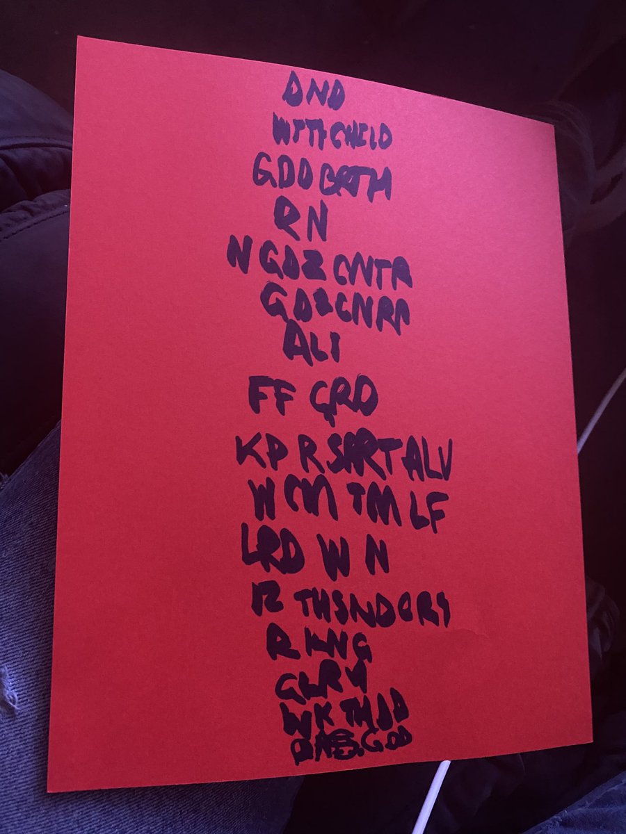 New Twitter Post, New Tracklist? : r/Kanye
