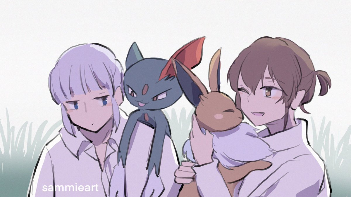 FGO「day 4: pokemon au #khunbamweek2020 #Towe」|sam draws genshinのイラスト