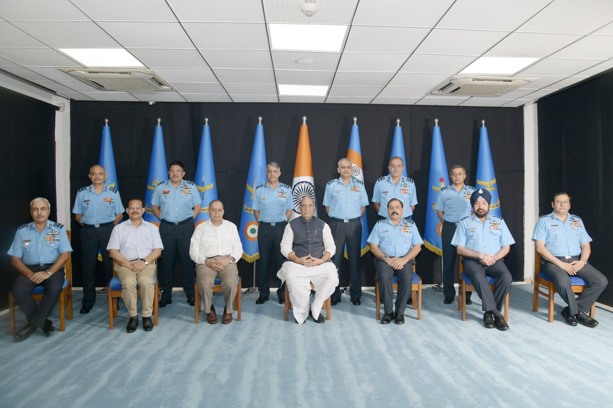A thread written by @IAF_MCC: "The Air Force Commanders’ Conference (# ...
