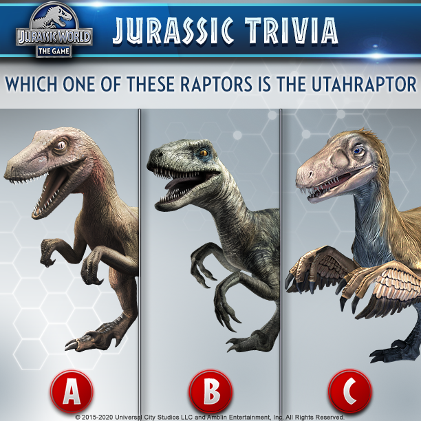 Jurassic World Velociraptor Names