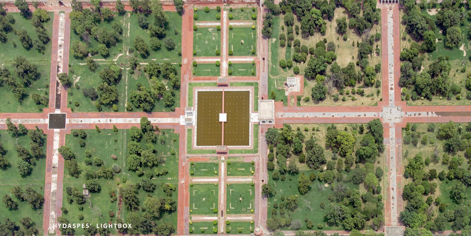 Shalimar Gardens Lahore Site Plan Fort And Shalamar Gardens In Lahore