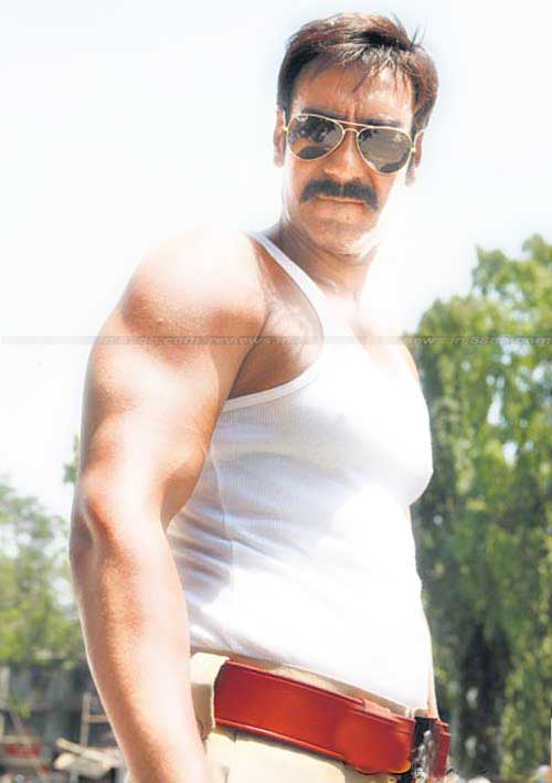 Ajay Devgan In Singham Body