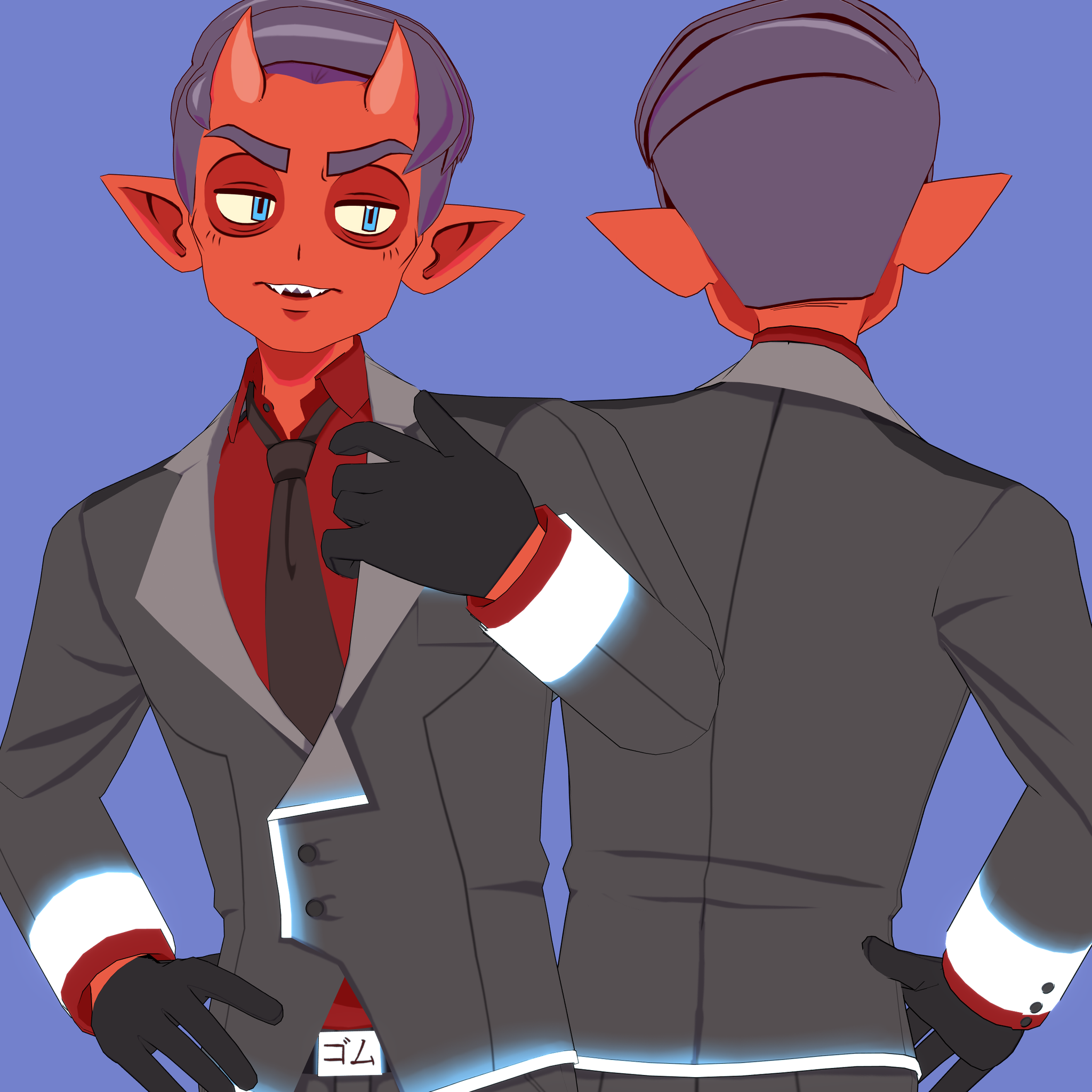 jjinomu 🌱 working brb on Twitter: "neat new suit 😈 for @RubberNinja thank you dude!! https://t ...