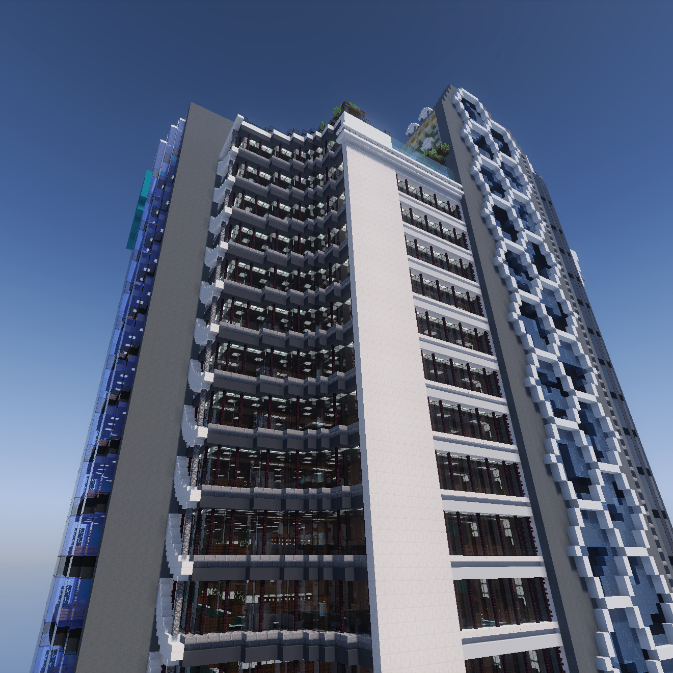 Minecraft Modern City Building