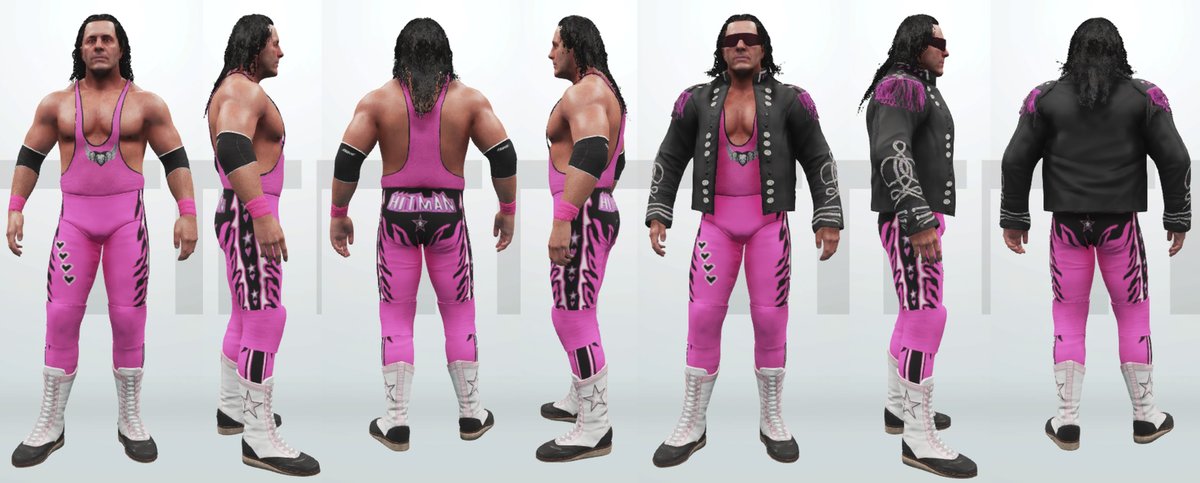 Bret Hart Attire