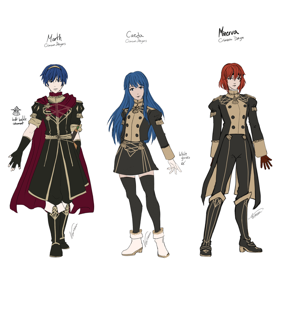 Marth And Caeda
