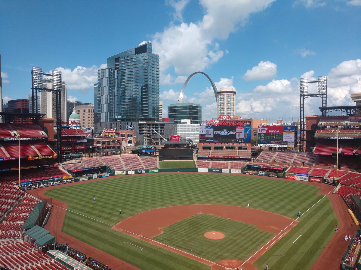 Yes. There's baseball going on here in St. Louis. And even a few ...