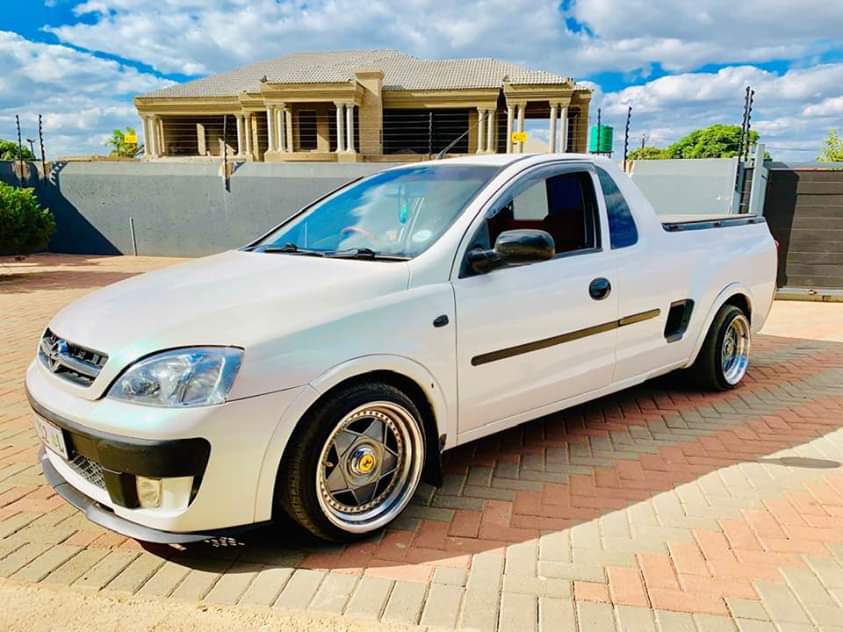 Opel Corsa Bakkie Modified With Sound