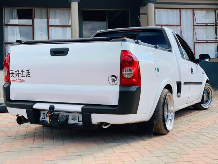 Opel Corsa Bakkie Modified With Sound