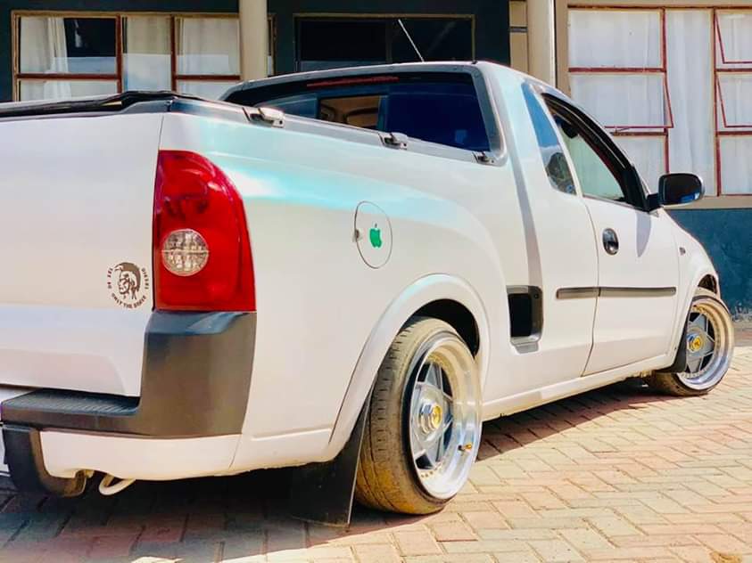 Opel Corsa Bakkie Modified With Sound