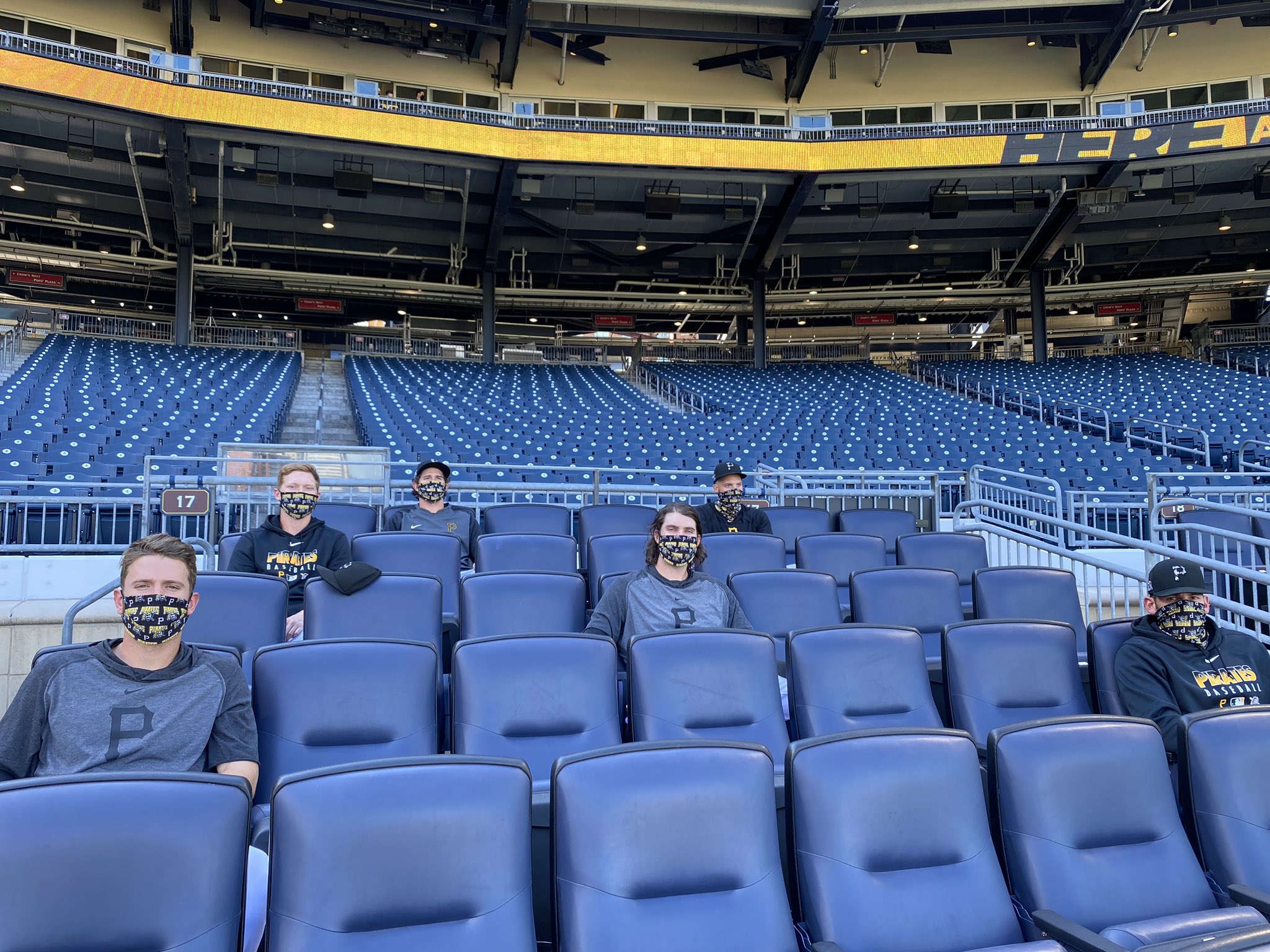 Pirates Stadium Chart