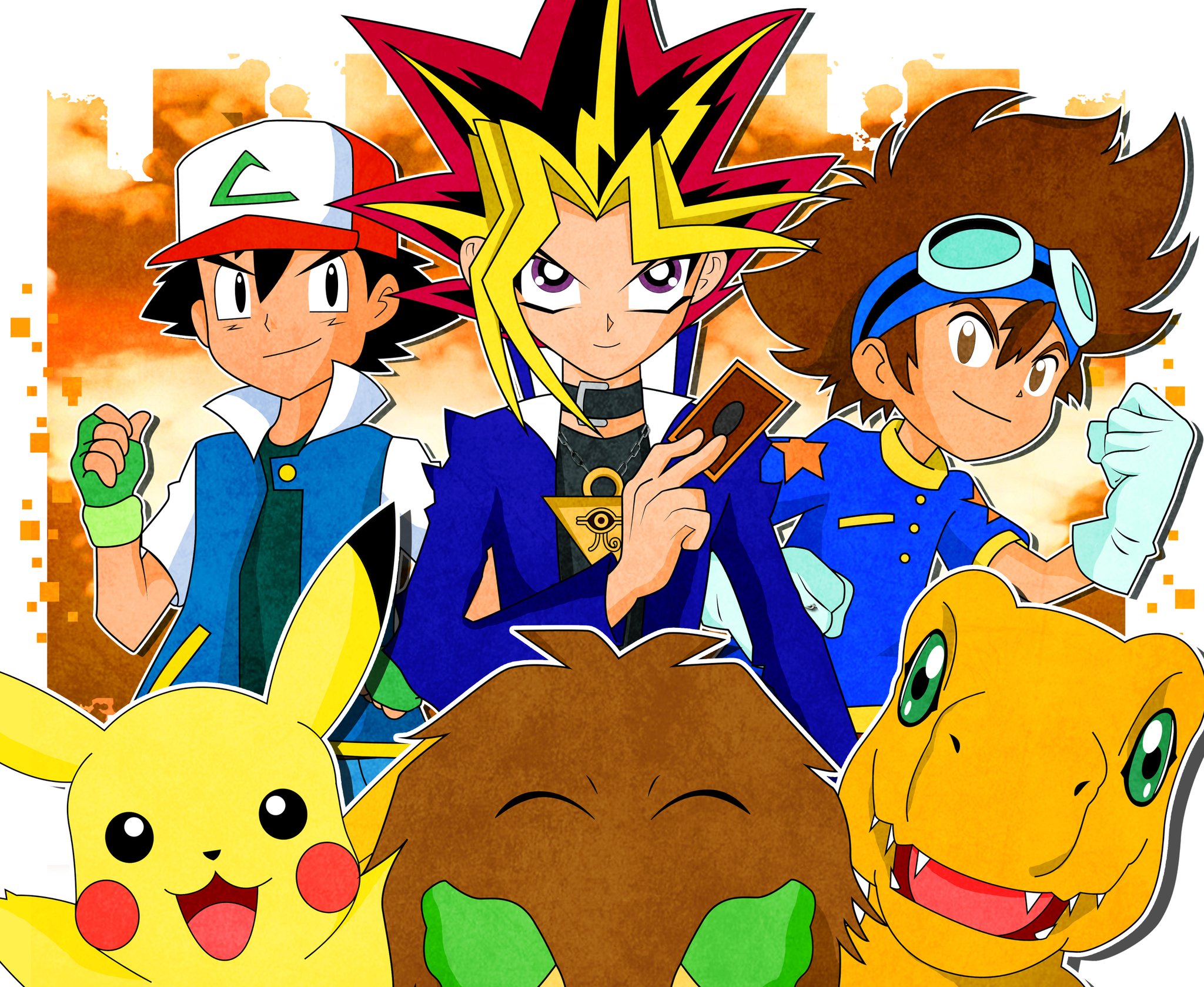 Pokemon Vs Digimon Vs Yugioh