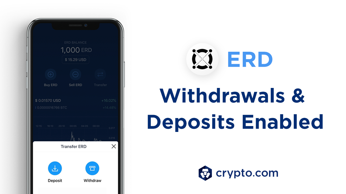 Attention #Elrond community, withdrawals and deposits of $ERD (ERC20 ...