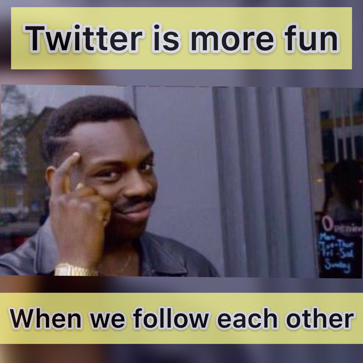 Follow Me On Twitter Meme
