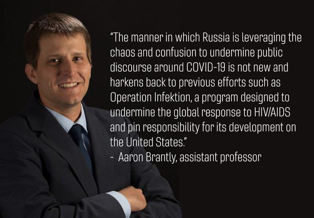 Military cybersecurity expert Aaron Brantly shares his insights as ...