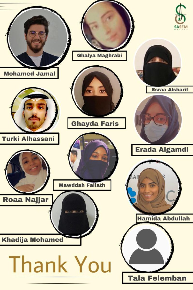 SASEM on Twitter: "Special thanks to the organizing team members, who worked very hard for the ...