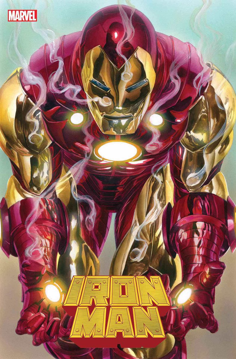 Iron Man Comic Cover Design