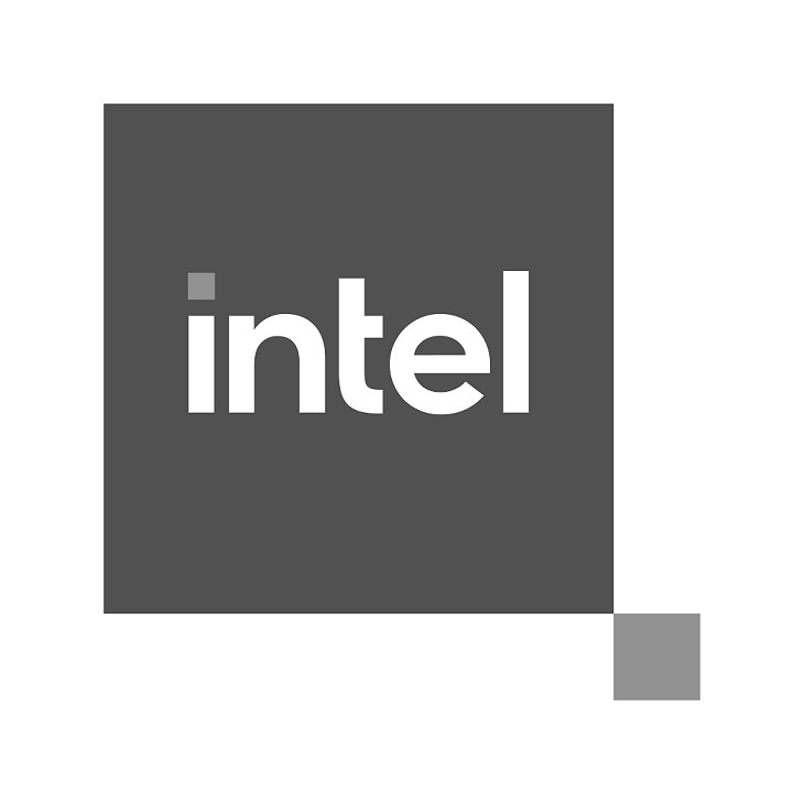 Intel Logo Black