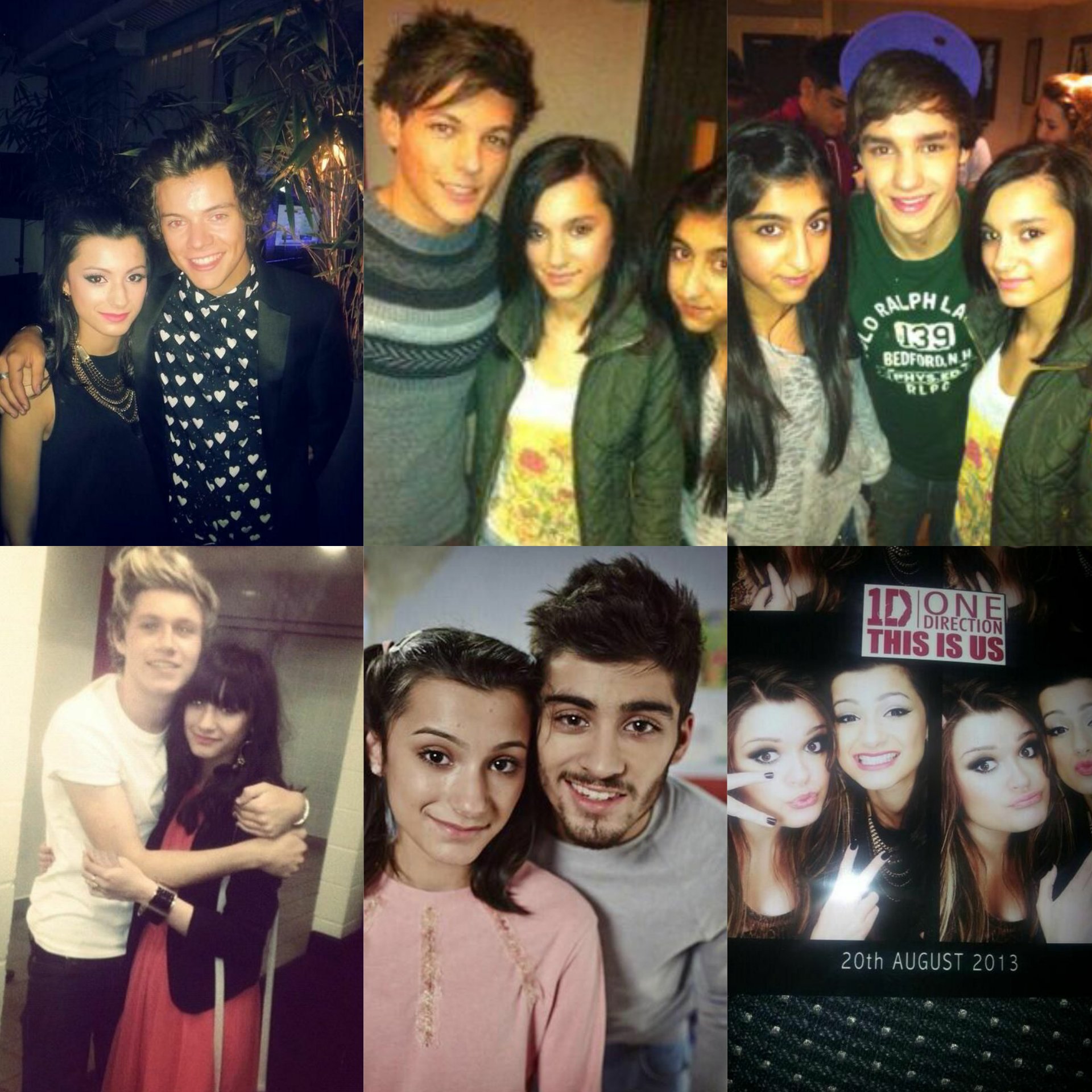 One Direction Zayn Sisters