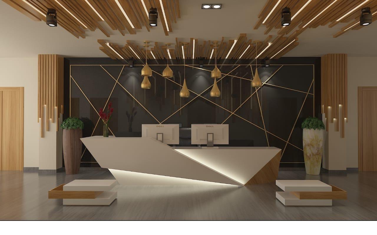 Creative Office Reception Design