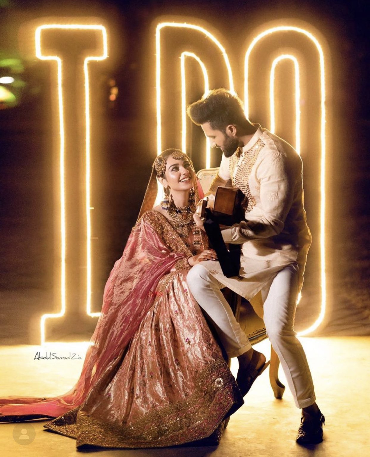 Pakistani Romantic Wedding Couples