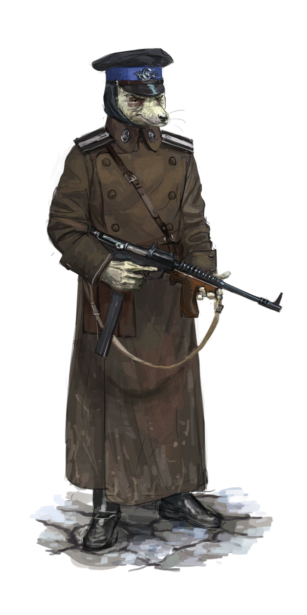 Dieselpunk Officer