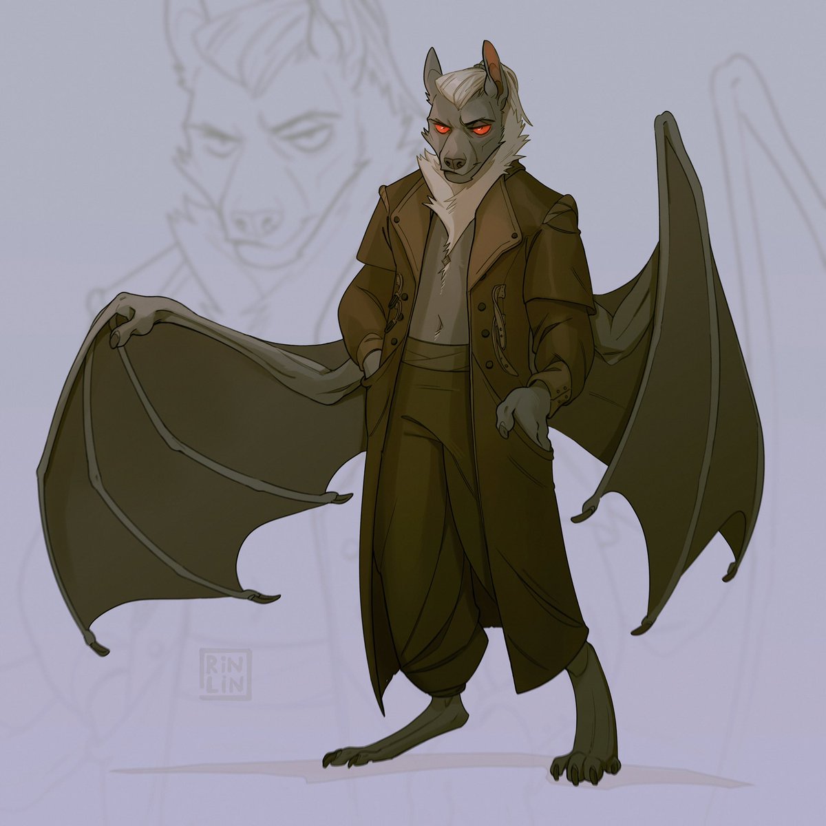 Anthro Bat Boy