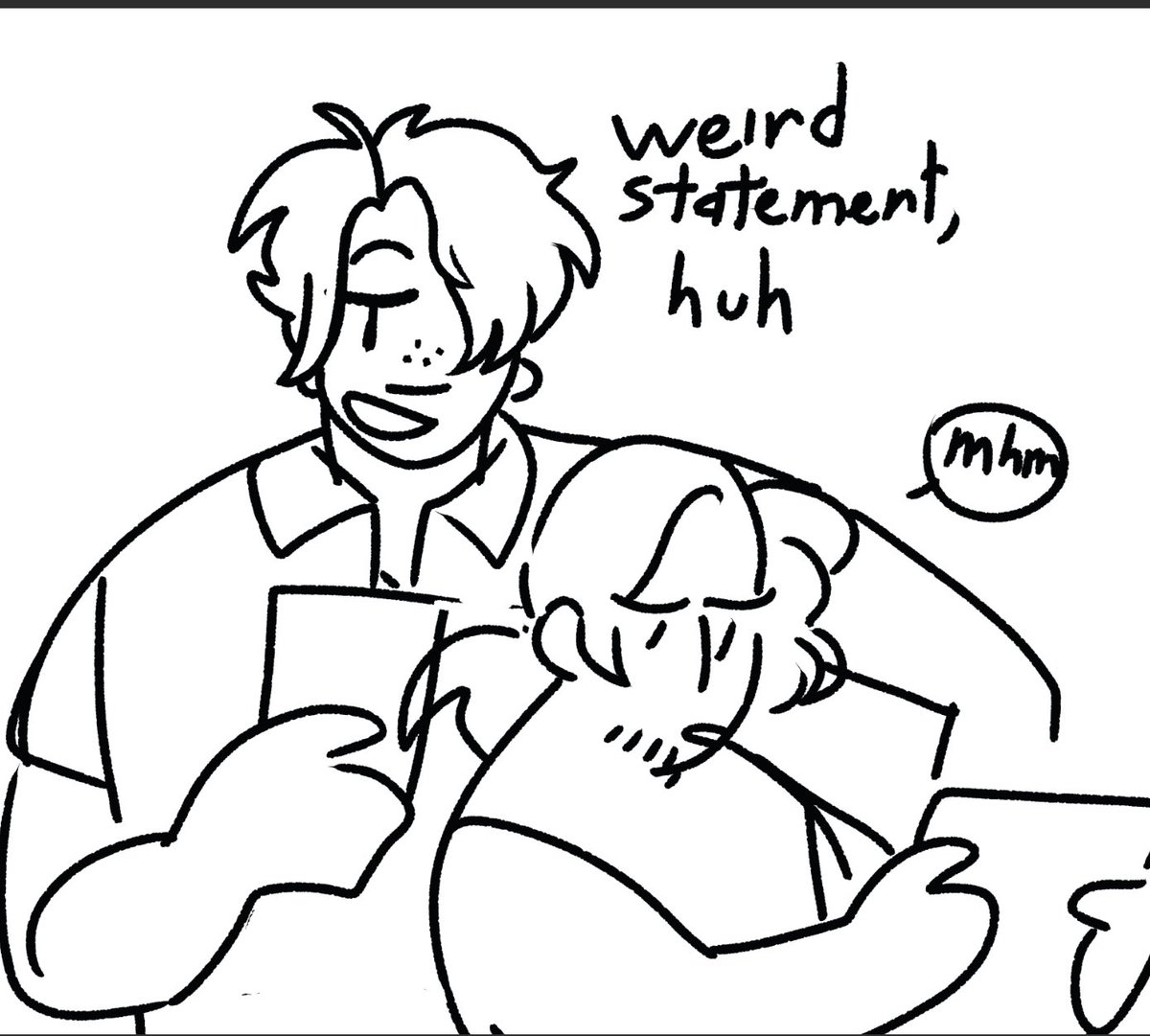 「Hmhmhmhmhm I struggled so much finding a brush I like for p」Johnny ...