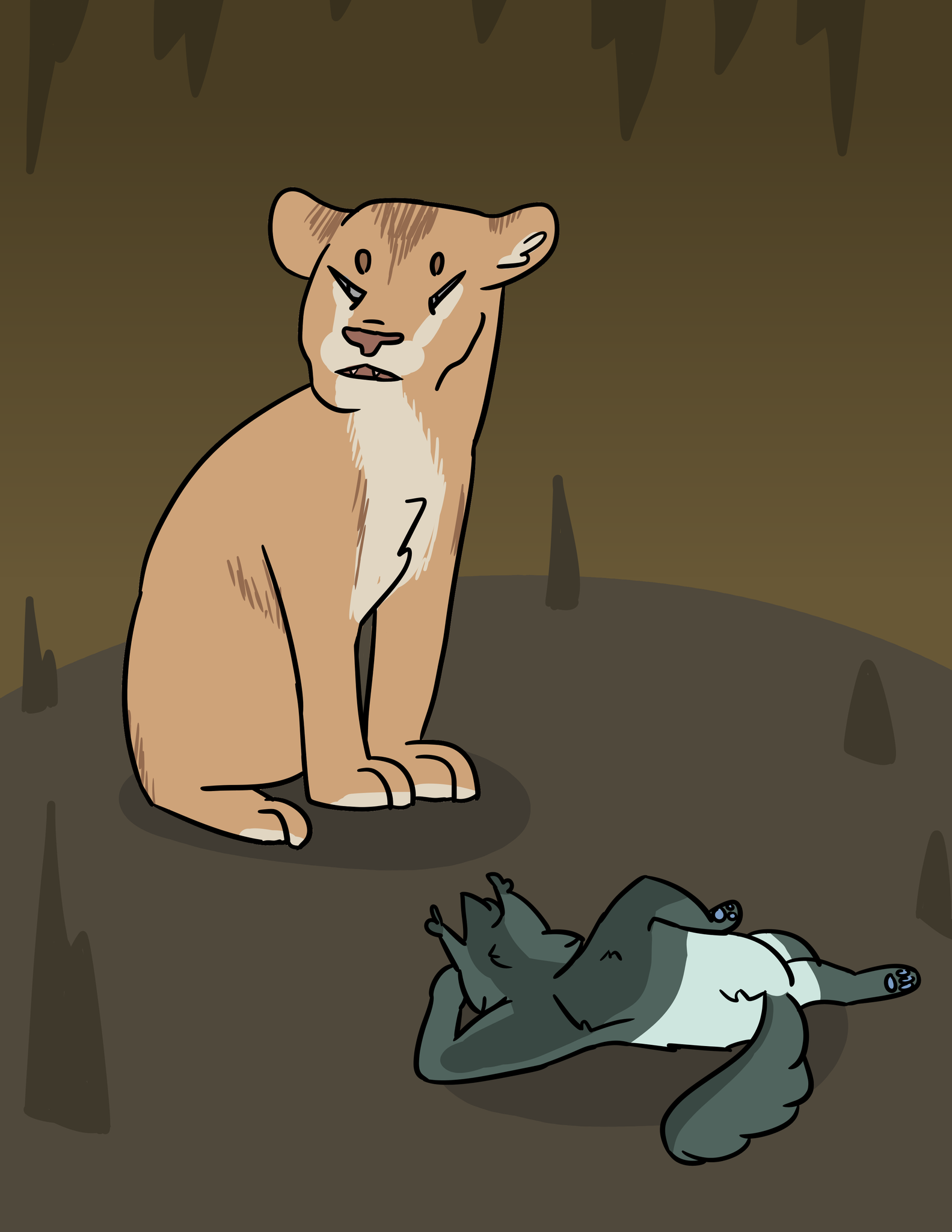 Feathertail And Sharptooth