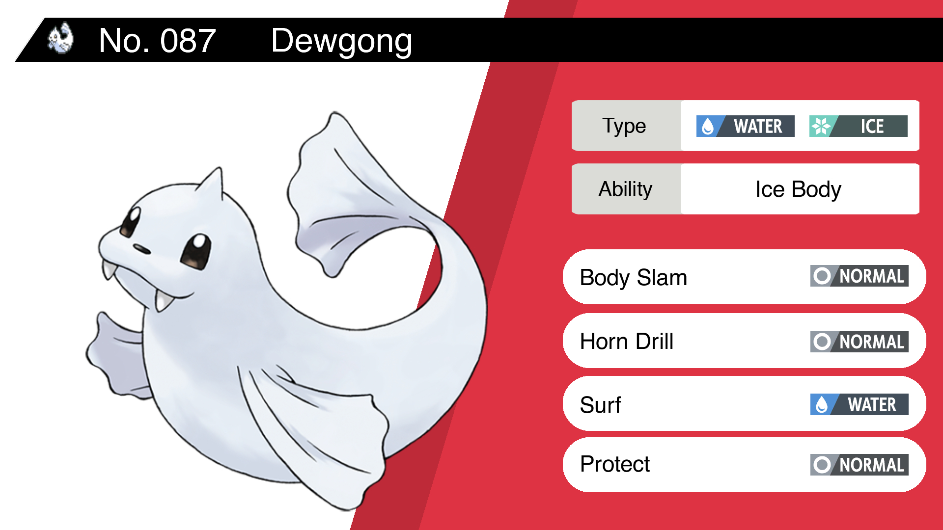 Pokemon Dewgong Evolution