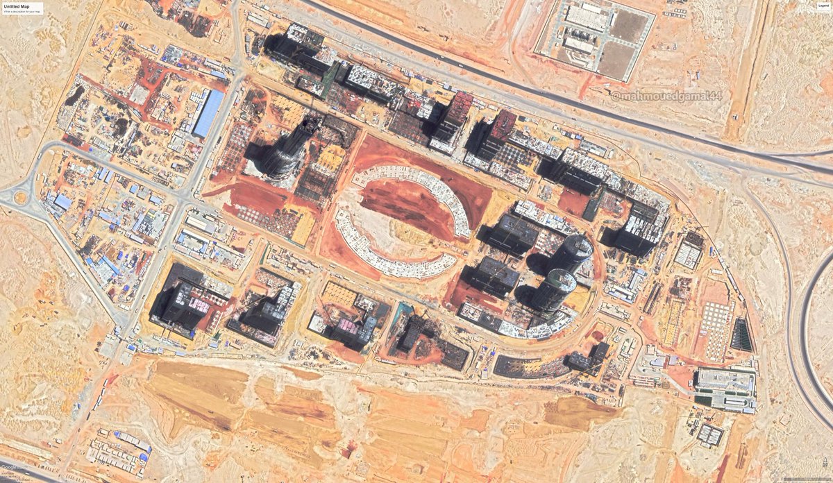New updated satellite images for Egypt's biggest ever project - The New ...