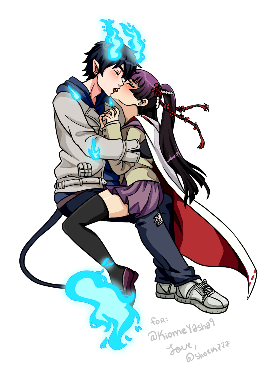 Blue Exorcist Izumo X Rin