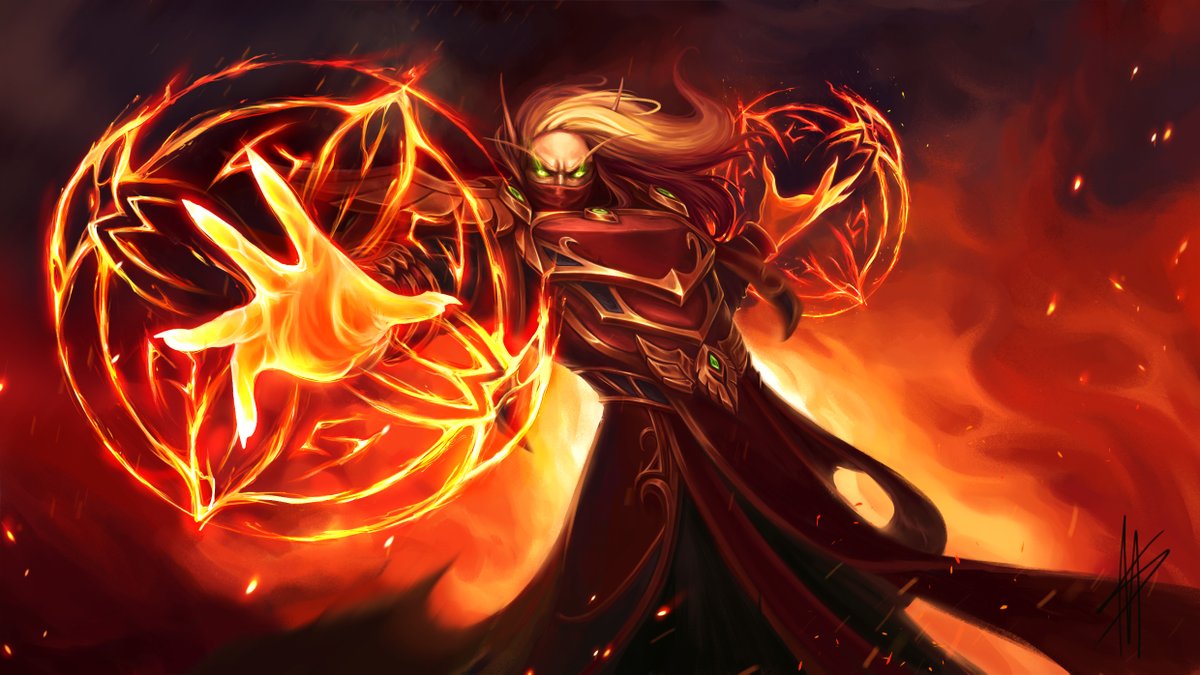 Fire Mage Art