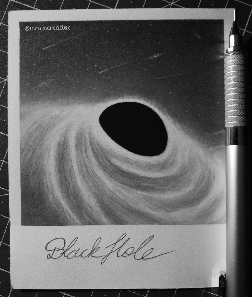 Real Black Hole Sketch