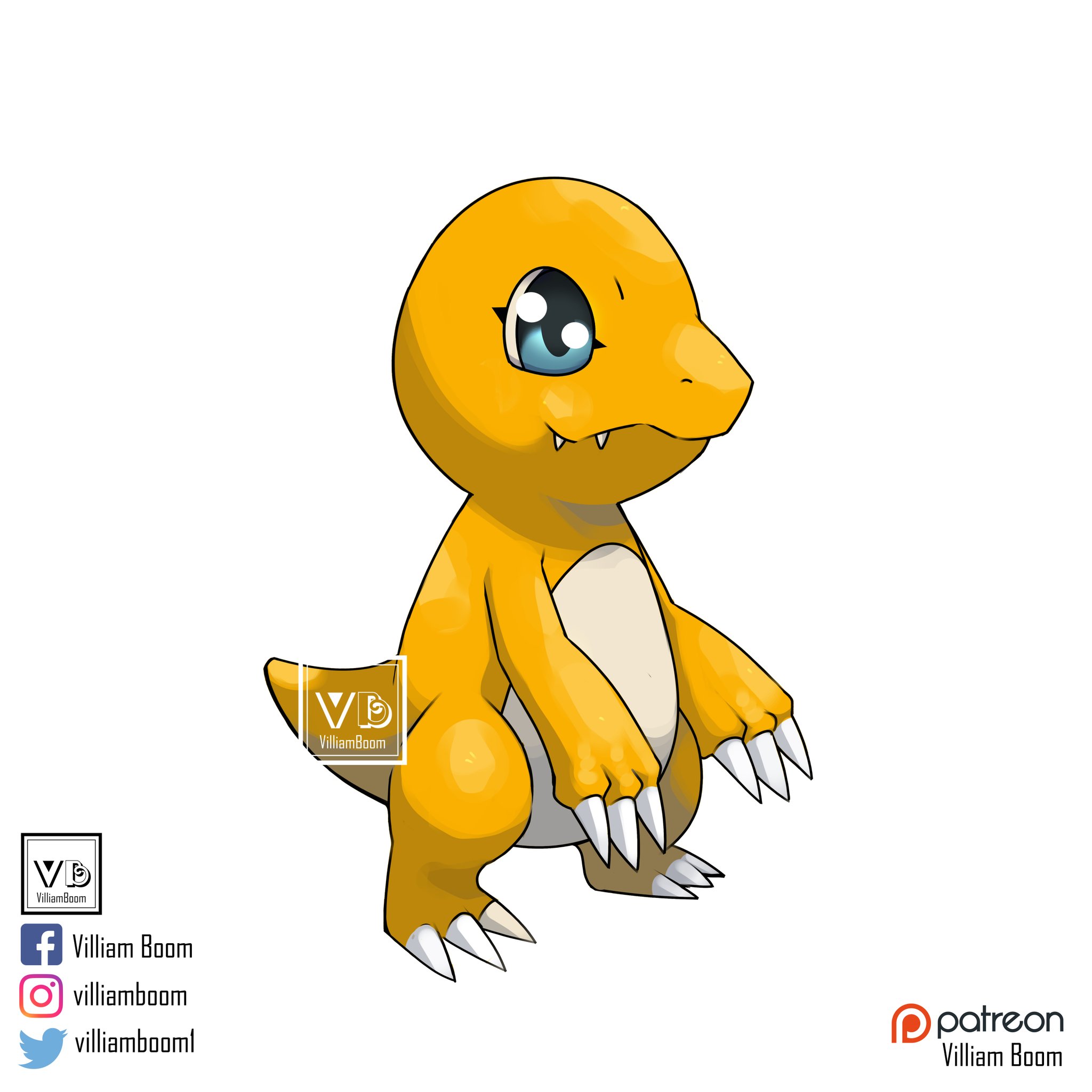 Agumon And Charmander