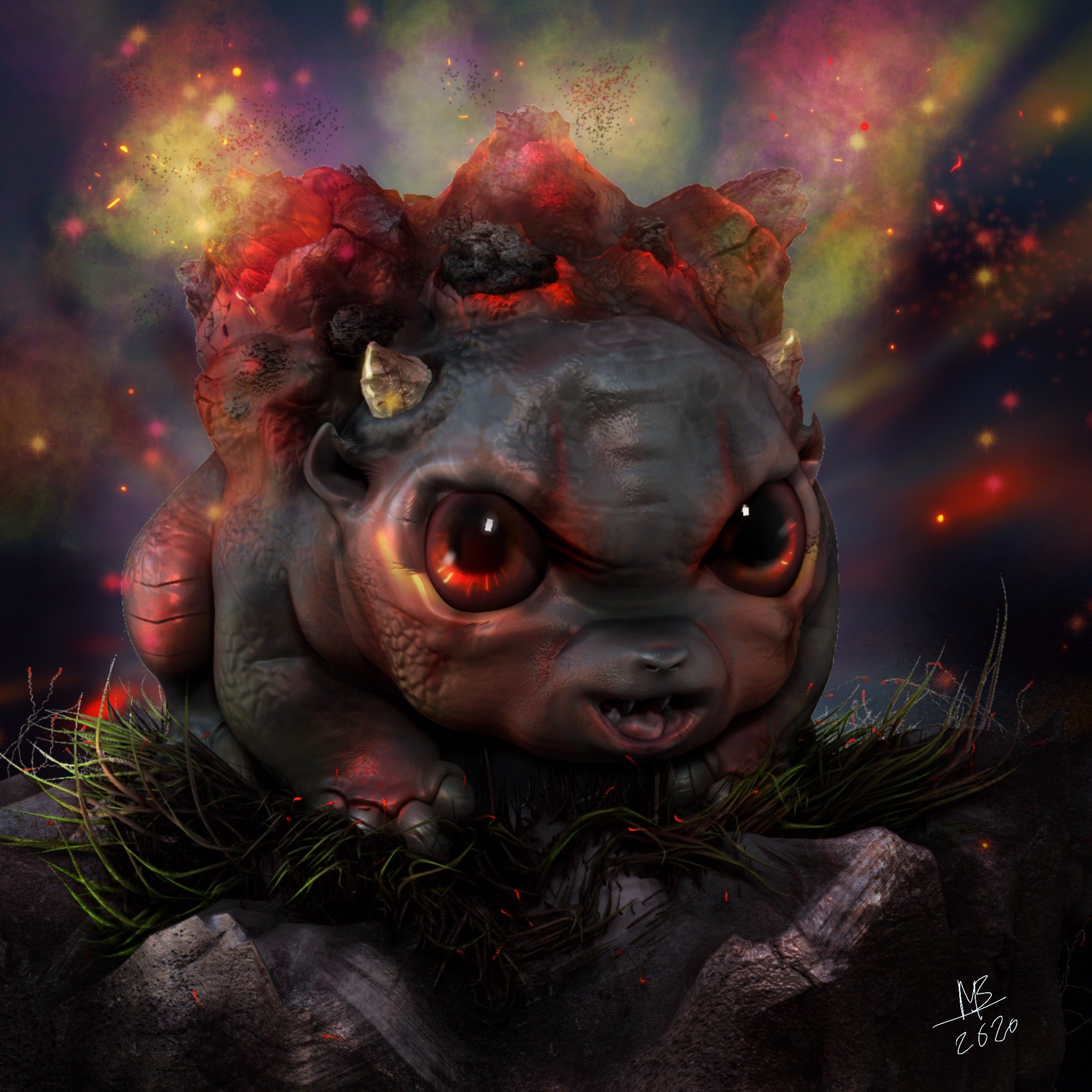 melroy bisel on Twitter: "My top four most recent works since teaching myself how to Zbrush. 💜 # ...