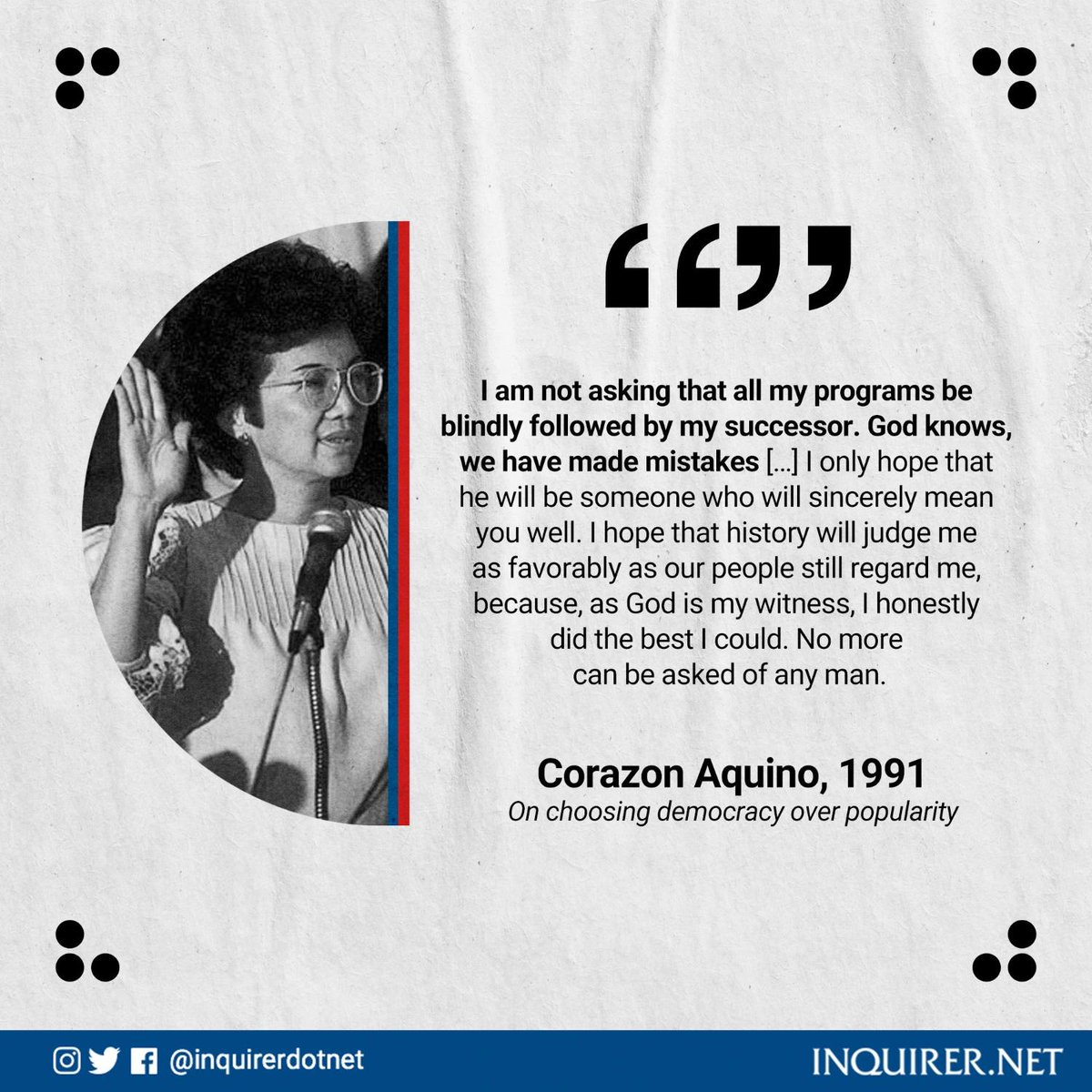 Corazon Aquino Quotes
