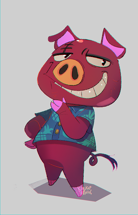 「RASHER!? (010/428) -- #AnimalCrossingNew」|FFFFFresh Princess of Chill ...