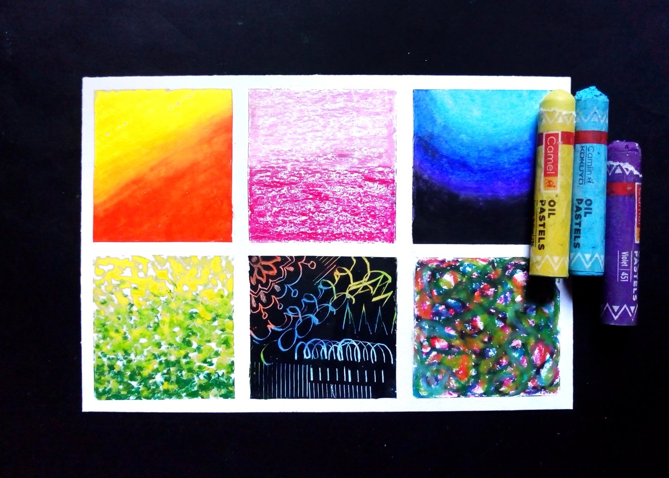 Oil Pastel Drawings Techniques