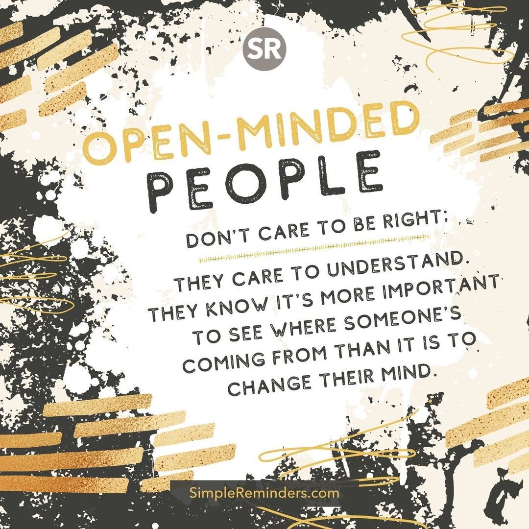 Open Minded People Quotes