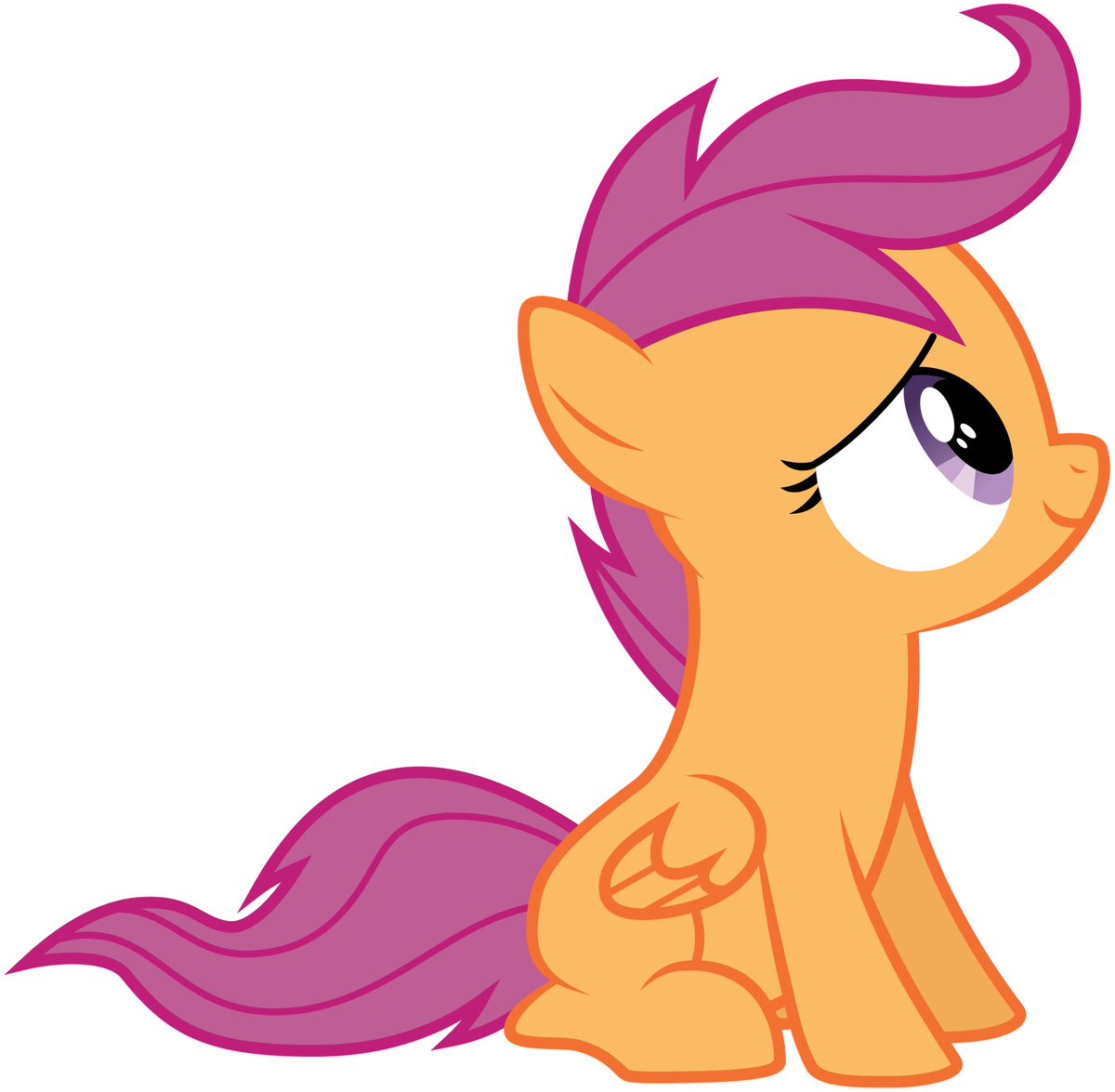 Scootaloo Scared