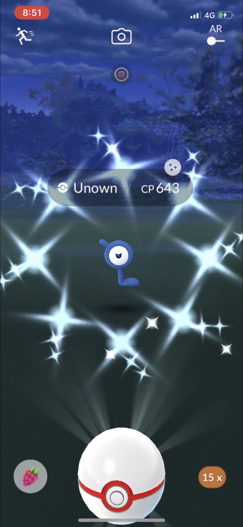 Shiny Unown Pokemon
