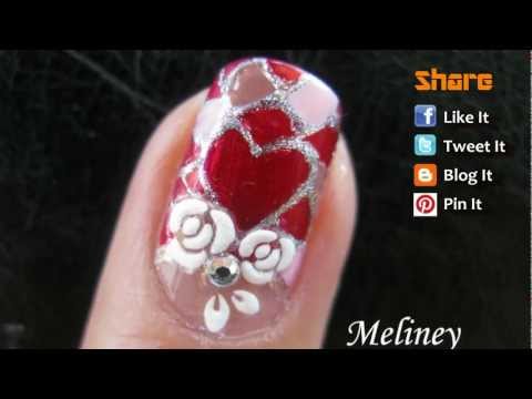Nail Art Rose Tutorial