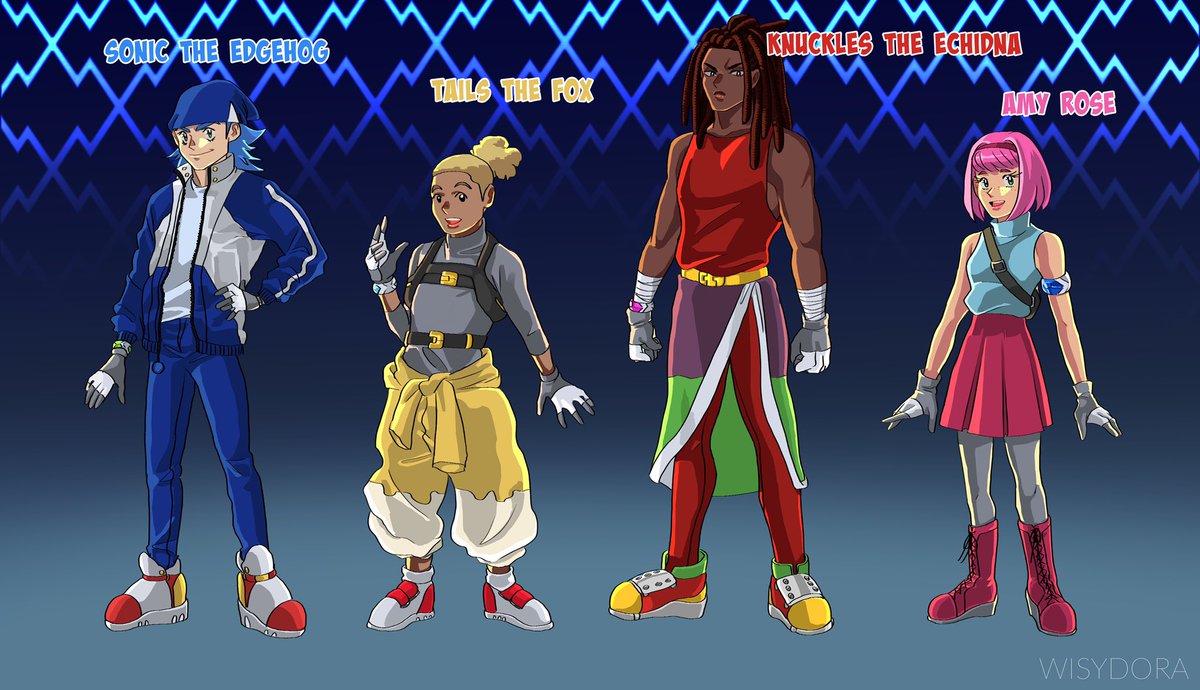 Human Knuckles Sonic