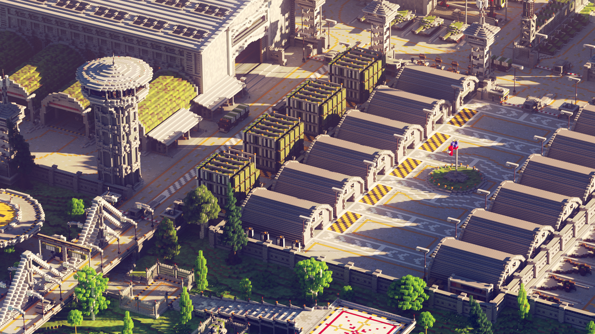 Military Base Minecraft
