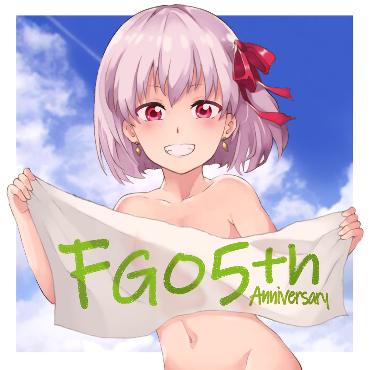 FGO「カーマちゃんでおめでとう! #FGO5周年 #FGO 」|もち@skeb/FANBOXのイラスト