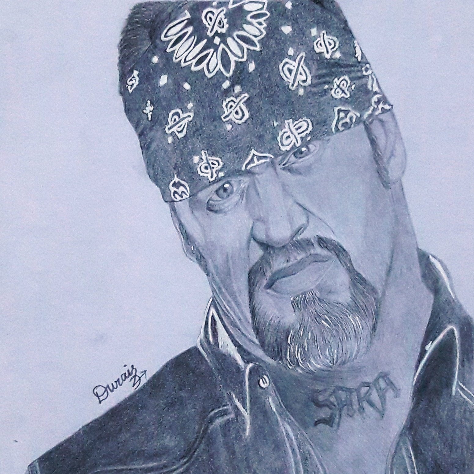 Undertaker Drawing Step By Step