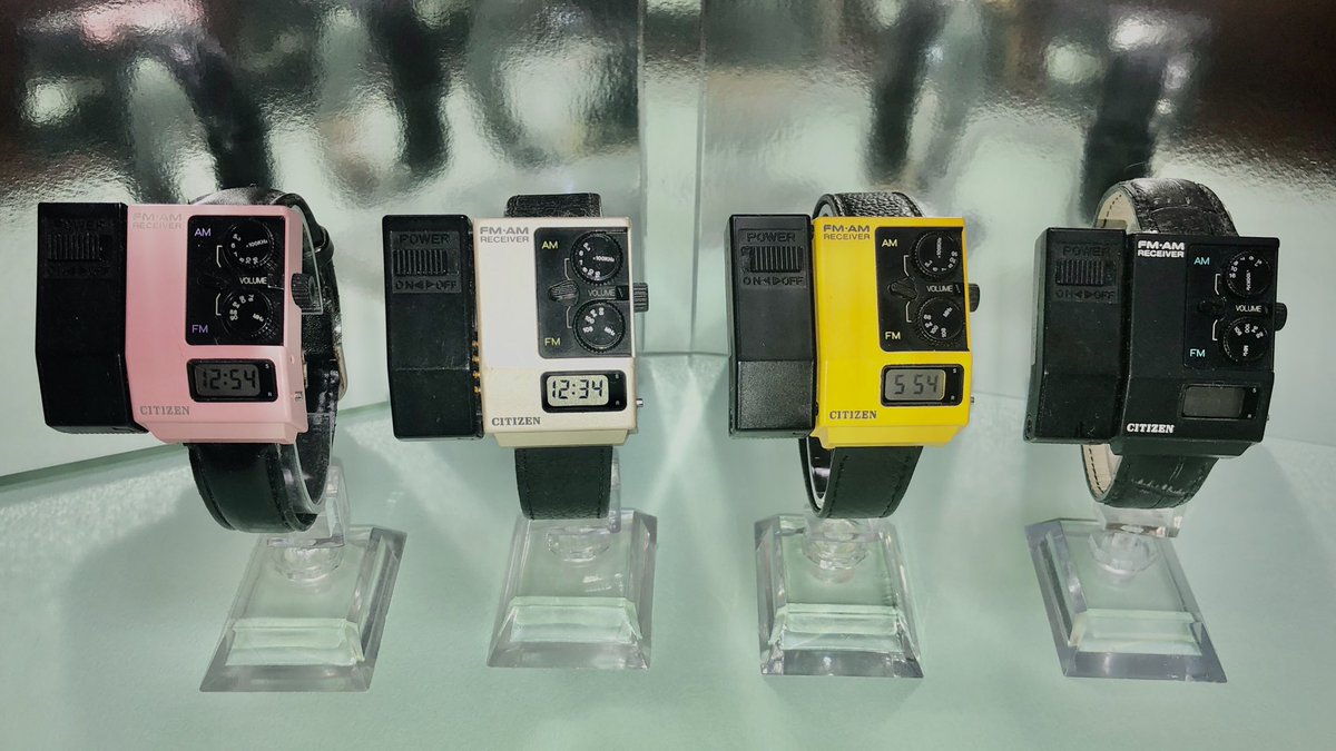 VintageDigitalWatches Ep Citizen D031 AM FM Radio Watch VintageDigitalWatches Ep Citizen D031 AM FM Radio Watch
